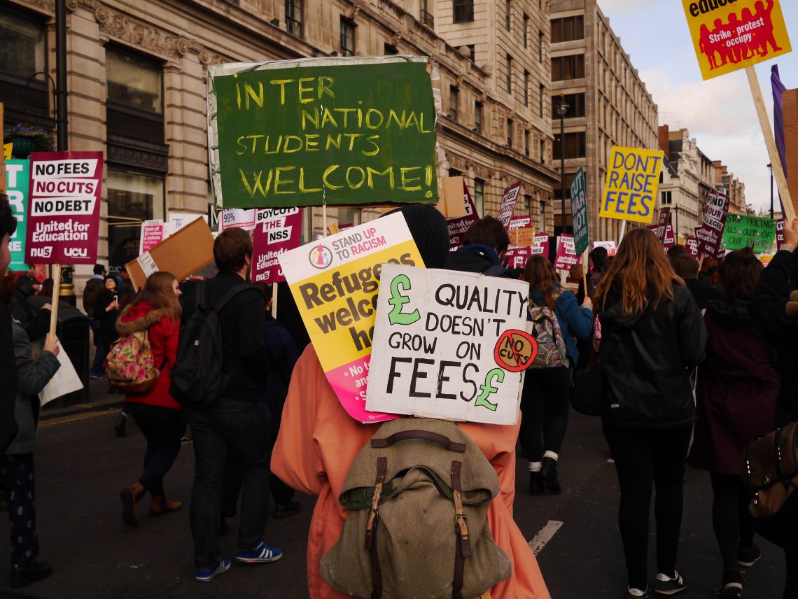 Students and staff unite at education demonstration | The Badger
