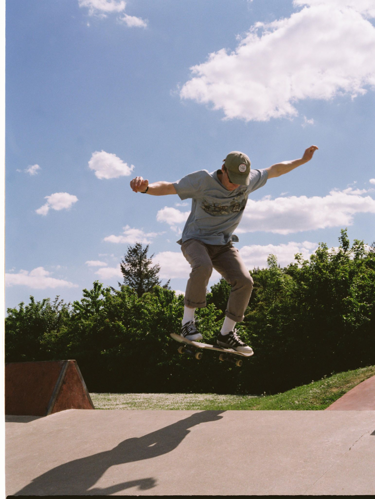 Skating the gap between street and park | The Badger